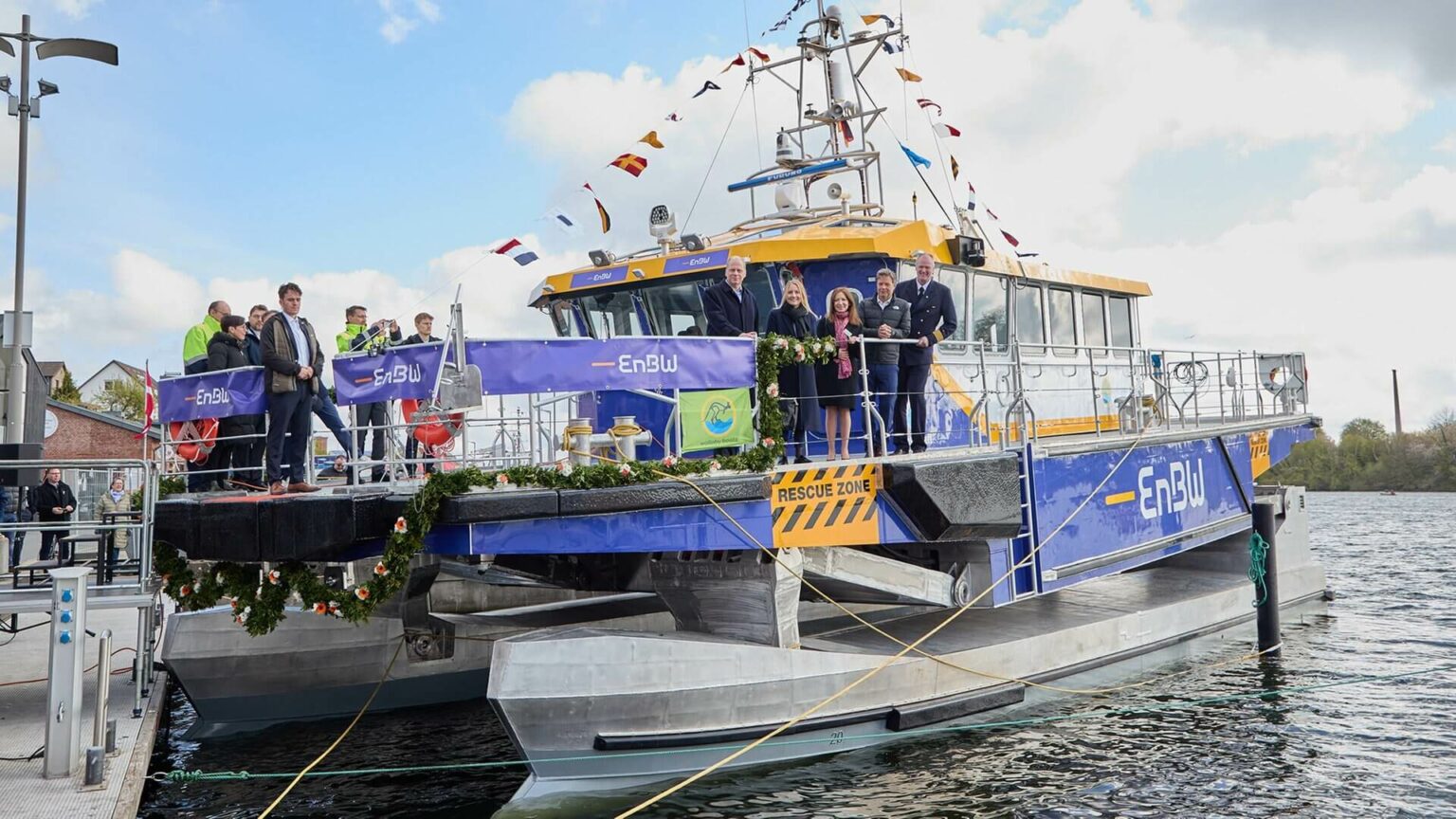 Wallaby Boats delivers first vessel - Baltic Business Angels Schleswig ...
